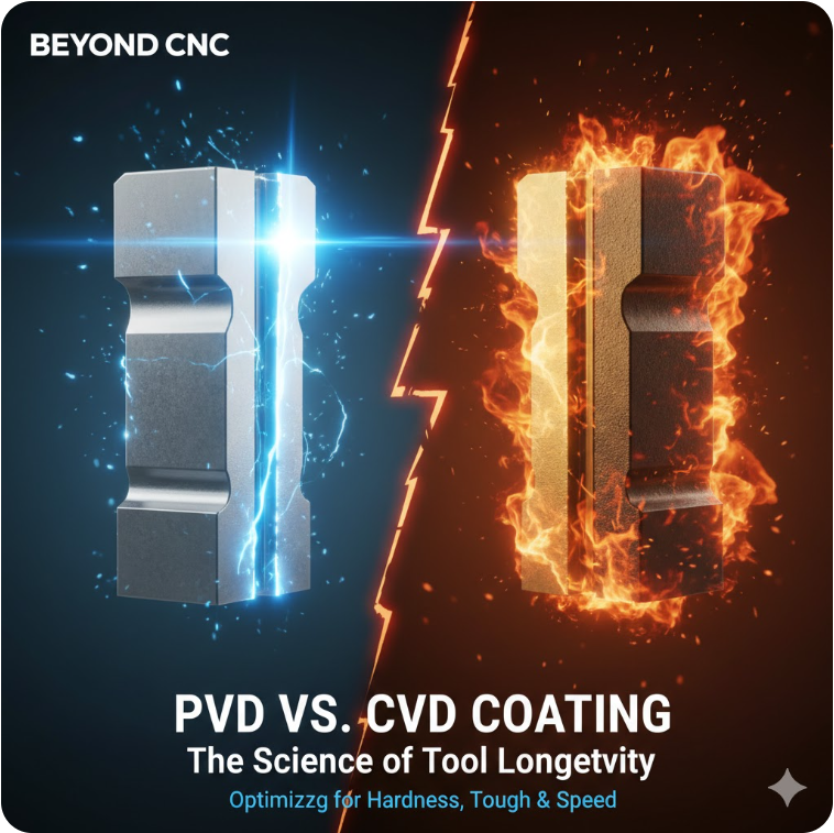 PVD vs. CVD Coating Guide for CNC Inserts | BEYOND CNC – CNCHome-Beyond