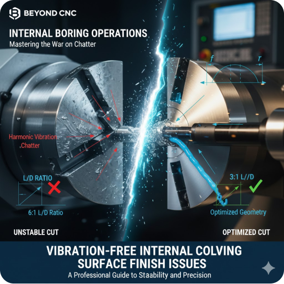 Solve Boring Bar Chatter & Vibration | BEYOND CNC Guide – CNCHome-Beyond