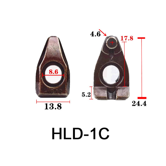 10pcs HLD-1C Fine Thread Composite D-Type Clamp – Durable CNC Tool Bar ...