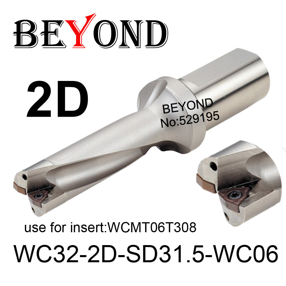WC32-2D-SD31.5-WC06 U Drill Metal Drilling – BEYOND